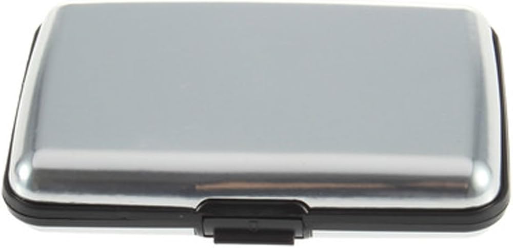 Indestructible Aluminum Wallet (Silver) at Amazon Men’s Clothing store ...