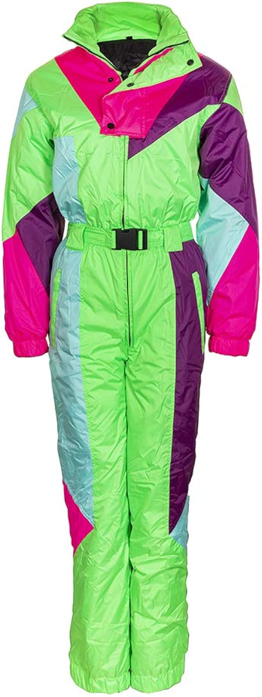 Funky Alps Herren und Damen Wasserdicht und Winddicht, Einteiler, Old ...