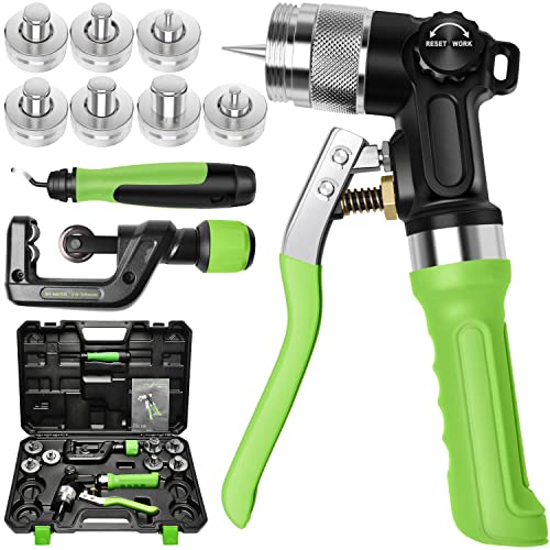 Hydraulic Tube Expander Compact Swaging Tool Kit with Tube Cutter ...