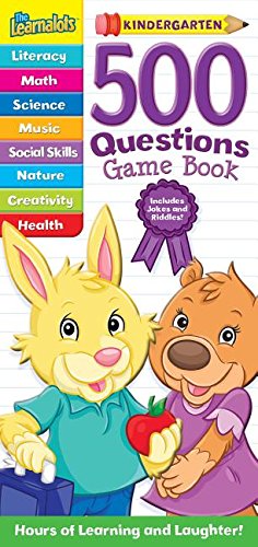 The Learnalots 500 Questions Game Book: Kindergarten: Parragon Books ...