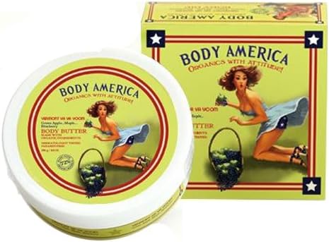 Body America Organics Vermont Va Va Voom Body Butter 196 g: Amazon.co ...
