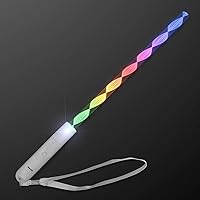 Amazon.com: Spiral LED Wizard Light Up Magic Wand for Kids : Toys & Games