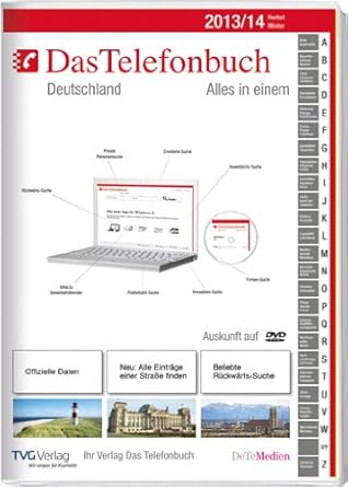 Das Telefonbuch. Deutschland Herbst/Winter 2013/14 inkl. Rückwärtssuche ...