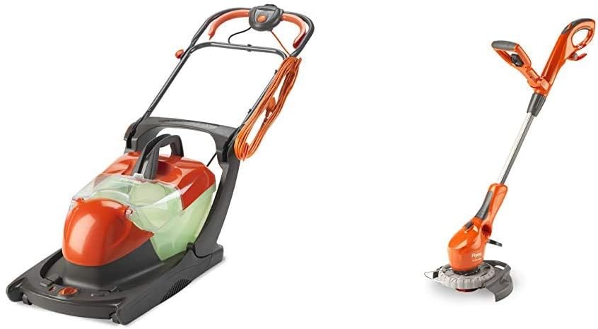 Flymo Glider Compact 330AX Electric Hover Collect Lawn Mower – 1700W ...