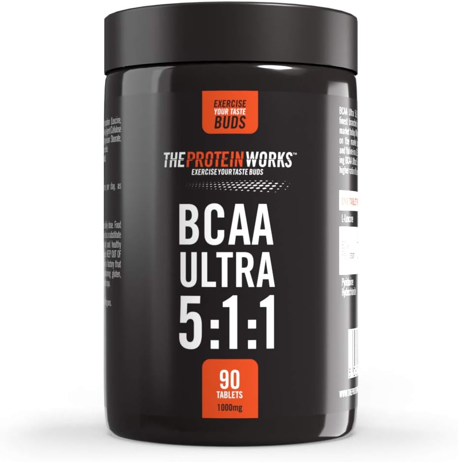 THE PROTEIN WORKS | BCAA Ultra 5:1:1 | 1000 mg | Revolutionary 5:1:1 ...