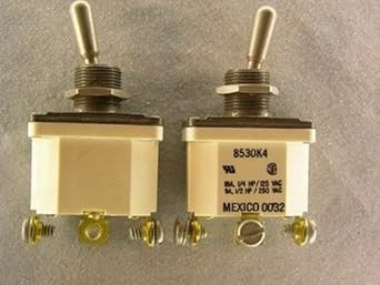 2 Eaton 8530K4 SPDT Econoswitch Sealed Toggle Switches: Amazon.com ...