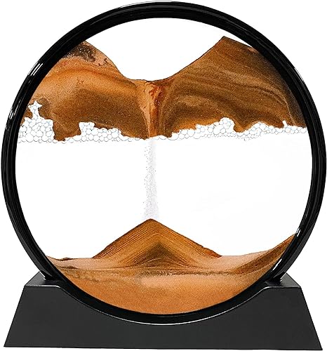 SECERTMU 10 inch Moving Sand Art Liquid Motion Moving Sand Art Picture ...