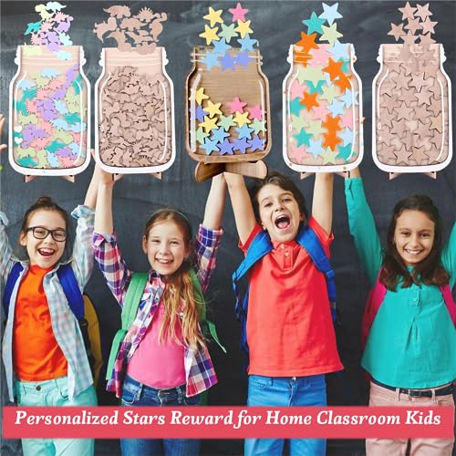 Reward Jar Star, Custom Magnetic Reward Jar for Classroom Board ...