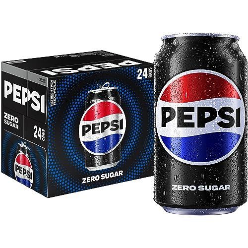 Pepsi Zero Sugar Cola Soda Pop, 12oz Cans (24 Pack) in Bahrain | Whizz ...