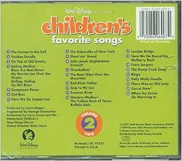 Children's Favorite Songs Vol. 2: Disney Cd500 8606067: 9781557235046 ...