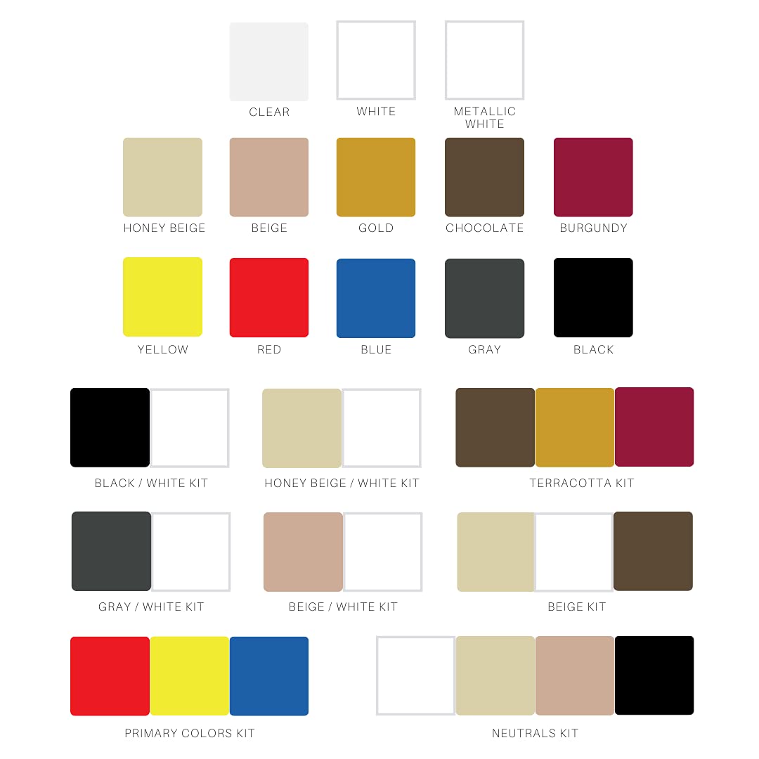 MagicEzy Tile Repairezy Bright Range - Ceramic Tile Chip Repair Fillers ...