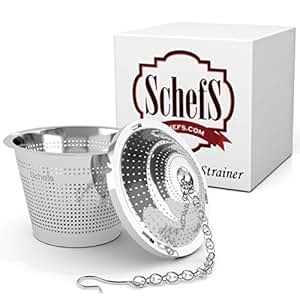 Amazon.com: Schefs Multi Cup Premium Tea Infuser - Stainless Steel ...