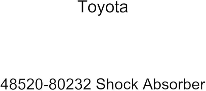 Amazon.com: Toyota 48520-80232 Shock Absorber: Automotive
