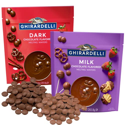 Melting Chocolate Wafers for Baking, Flavored Meltable Wafer Candy ...