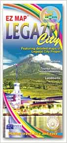 Legazpi City (Philippines): EZ Map: 4809011023833: Amazon.com: Books
