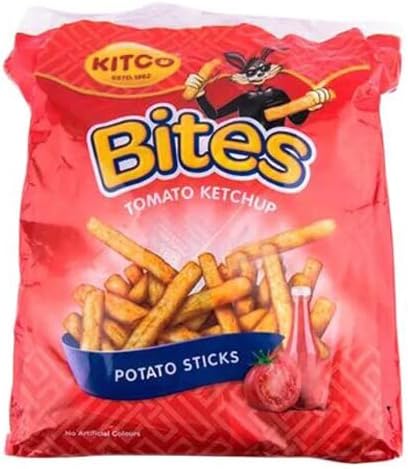 Kitco Bites Tomato Ketchup Potato Sticks, 16g - Pack of 1 price in ...