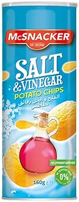 سعر Mcsnacker Salt and Vinegar Flavour Potato Chips 160 g فى الامارات ...