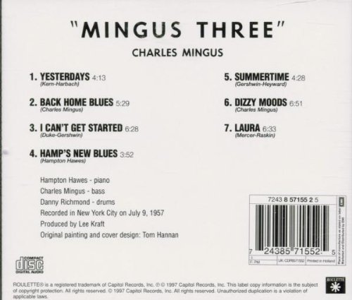 Charles Mingus Album: «Mingus Three»