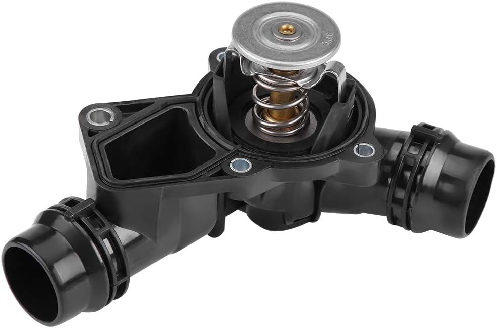 KIMISS Car Engine Coolant Thermostat & Housing Assembly 11531437040 for ...