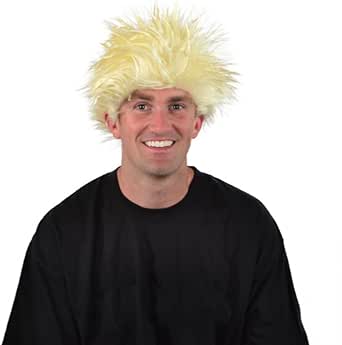 My Costume Wigs Men's Guy Fieri Wig(blonde) One Size Fits All : Amazon ...