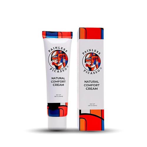 Painless Picasso Tattoo Numbing Cream 1.69 Oz | Natural Topical Numbing ...