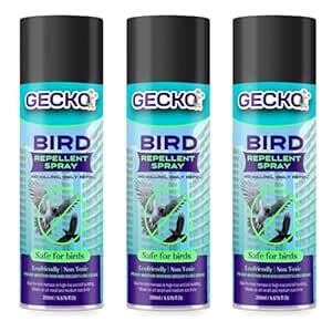 Gecko Bird Repellent Spray For Home And Office | Pigeon Repellent Spray ...