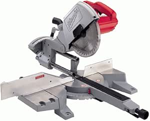 Milwaukee 6496-6 10-Inch Magnum Slide Compound Miter saw with 40-Tooth ...