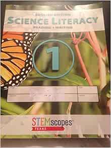 Science Literacy - 1, English, STEMscopes, Texas: Unstated ...
