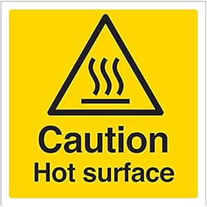 vsafety 62018 AT-S Temperatura de aviso de"precaución superficie ...