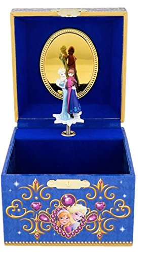 Disney Parks Frozen Elsa Anna Musical Jewelry Box NEW - Want It All