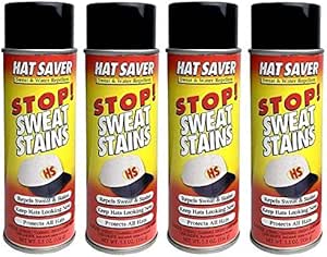 Hat Saver Spray - Prevent Sweat Stains (4.(Pack)): Amazon.ca: Tools ...