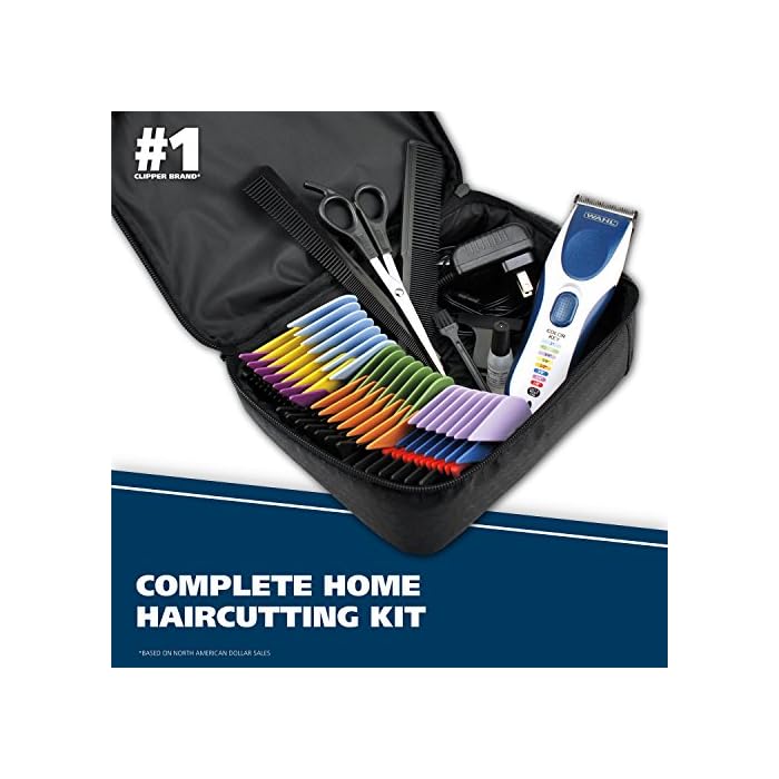 Wahl Color Pro Cordless Rechargeable Hair Clipper & Trimmer – Easy ...