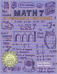 Teaching Textbooks Math 7 Complete Set: Greg Sabouri;Shawn Sabouri ...