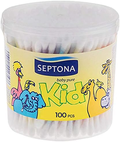 Septona Kids Cotton Buds - 100 Pieces price in Egypt | Amazon Egypt ...