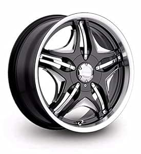 SET (20) PANTHER EMR 709 WHEELS INSERTS EMR709-2085-XJ01 CHROME 6" NEW ...