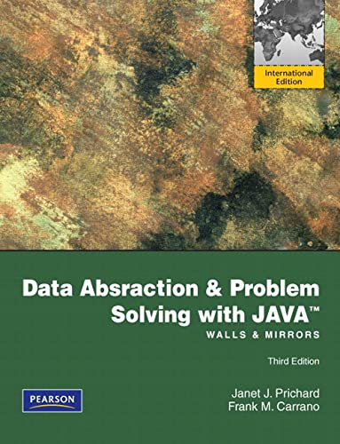 Data Abstraction and Problem Solving with Java: Walls and Mirrors ...