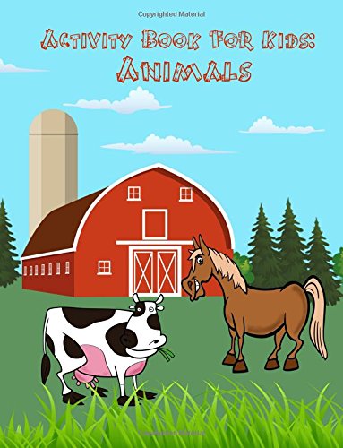 Activity Book For Kids : Animals: : Fun Animals Activites for Kids ...