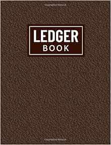 Amazon.com: Ledger Book: Debit & Credit Tracker, Simple Accounting Cash ...