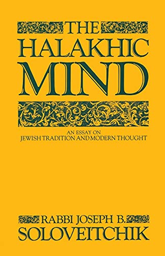 Amazon.com: The Halakhic Mind: 9780684863726: Soloveitchik, Joseph B ...