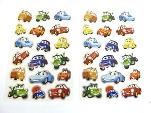 Fun Vehicle, Car, Stickers for Kids, Children. Labels for Party Bags ...