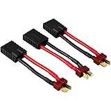 Amazon.com: OliYin 3pcs Compatible with TRX Male to Deans T Plug Female Connector Adapter(Pack ...
