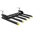 Amazon.com : Clamp On Debris Forks 48" Bucket, 2500 lbs Capacity Heavy ...