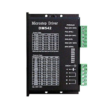 Mua EASON CNC Stepper Motor Driver DM542 DC20-50V 2-Phase 128 Subdivision for Nema 17, 23, 42 ...