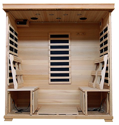 Blue Wave Monticello - 4 Person Carbon Heatwave Sauna! | Pricepulse