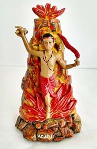 Amazon.com: 8" Inch Orisha Agayu Sola Statue Figurine Aggayu Chango ...