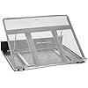 Amazon.com: AmazonBasics Ventilated Adjustable Laptop Stand: Computers ...