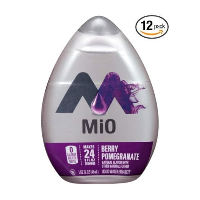 Amazon.com : MiO Liquid Water Enhancer, Berry Pomegranate, 1.62 Fl. Oz ...