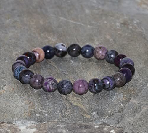 Amazon.com: Sugilite Bracelet Stacking Grade AAA 7.5mm to 8mm Natural ...