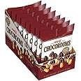 Amazon.com: Meiji Chocorooms Crispy Crackers, Milk and Dark Chocolate ...