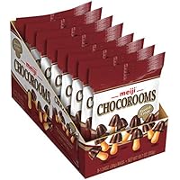 Amazon.com: Meiji Chocorooms Crispy Crackers, Milk and Dark Chocolate Combination - 1.34 oz ...